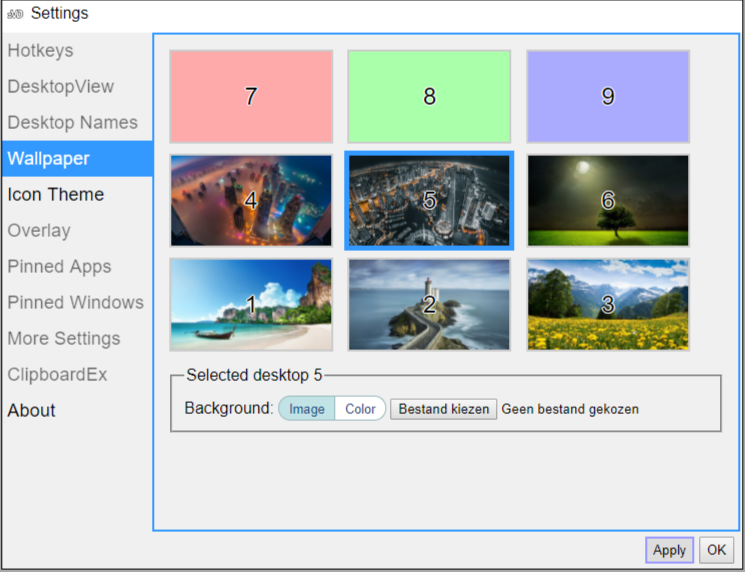 Settings suggestion: show wallpapers · Issue #134 · mzomparelli/zVirtualDesktop · GitHub