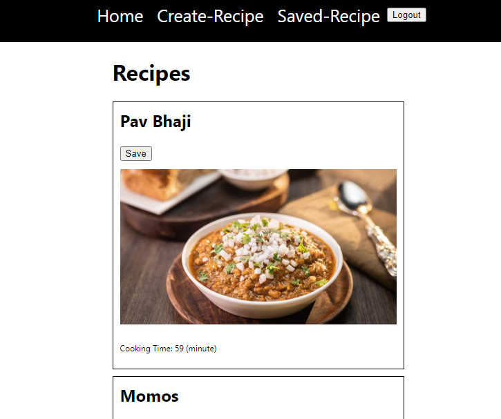 Github Shubham13101996 Mern Recipe App