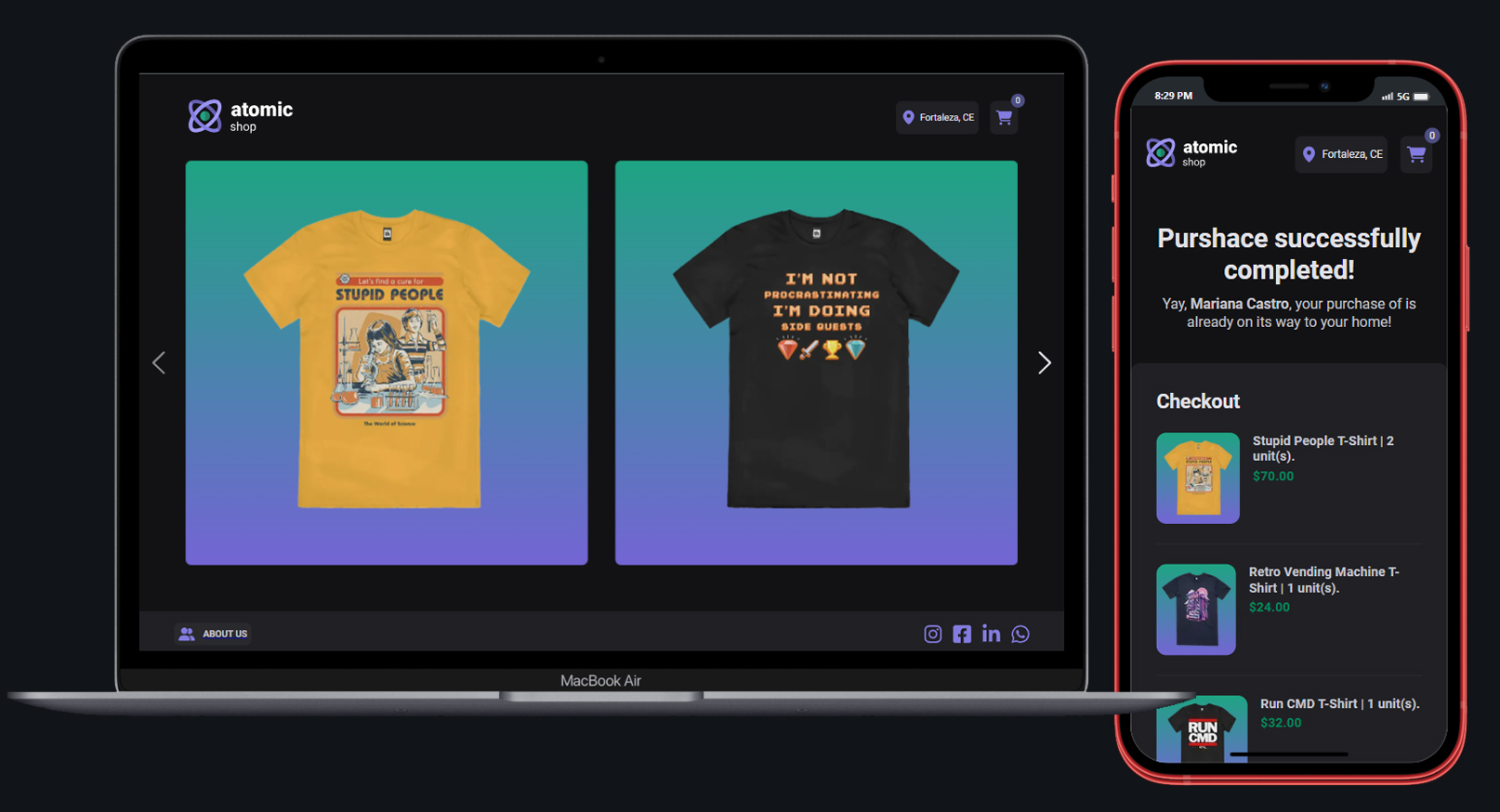 GitHub - maricastroc/atomic-shop: Marketplace application build with Next.js and React.js