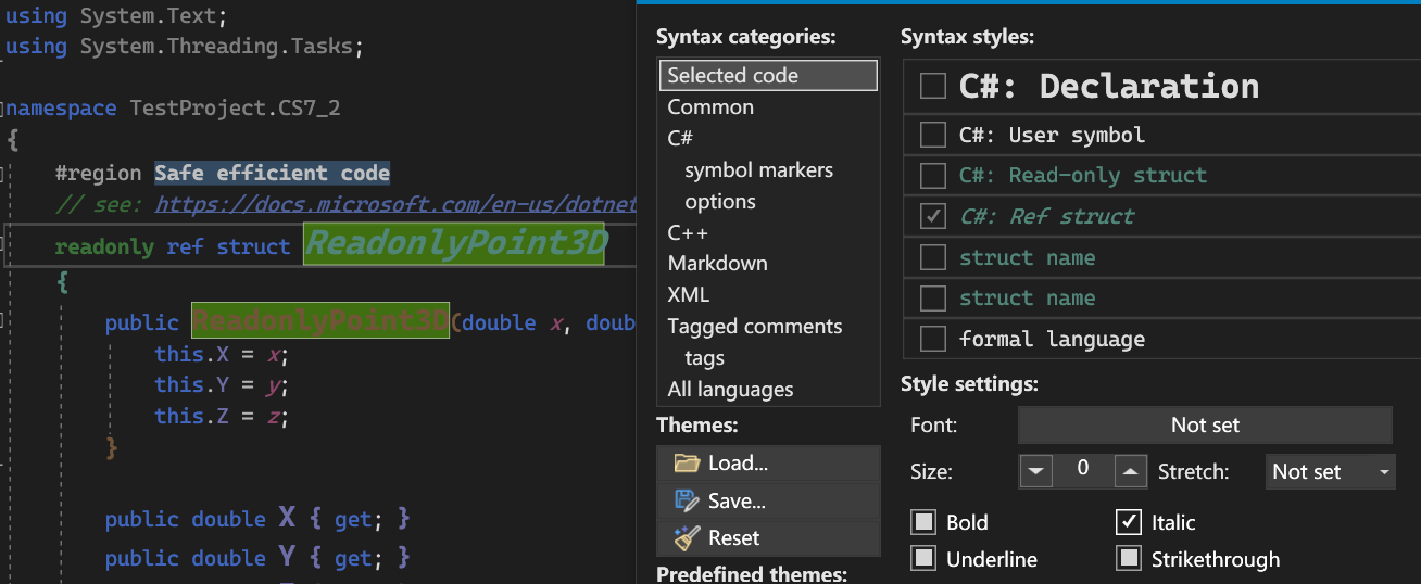 Suggestion: Advanced syntax highlighting - qualified types · Issue #191 · wmjordan/Codist · GitHub