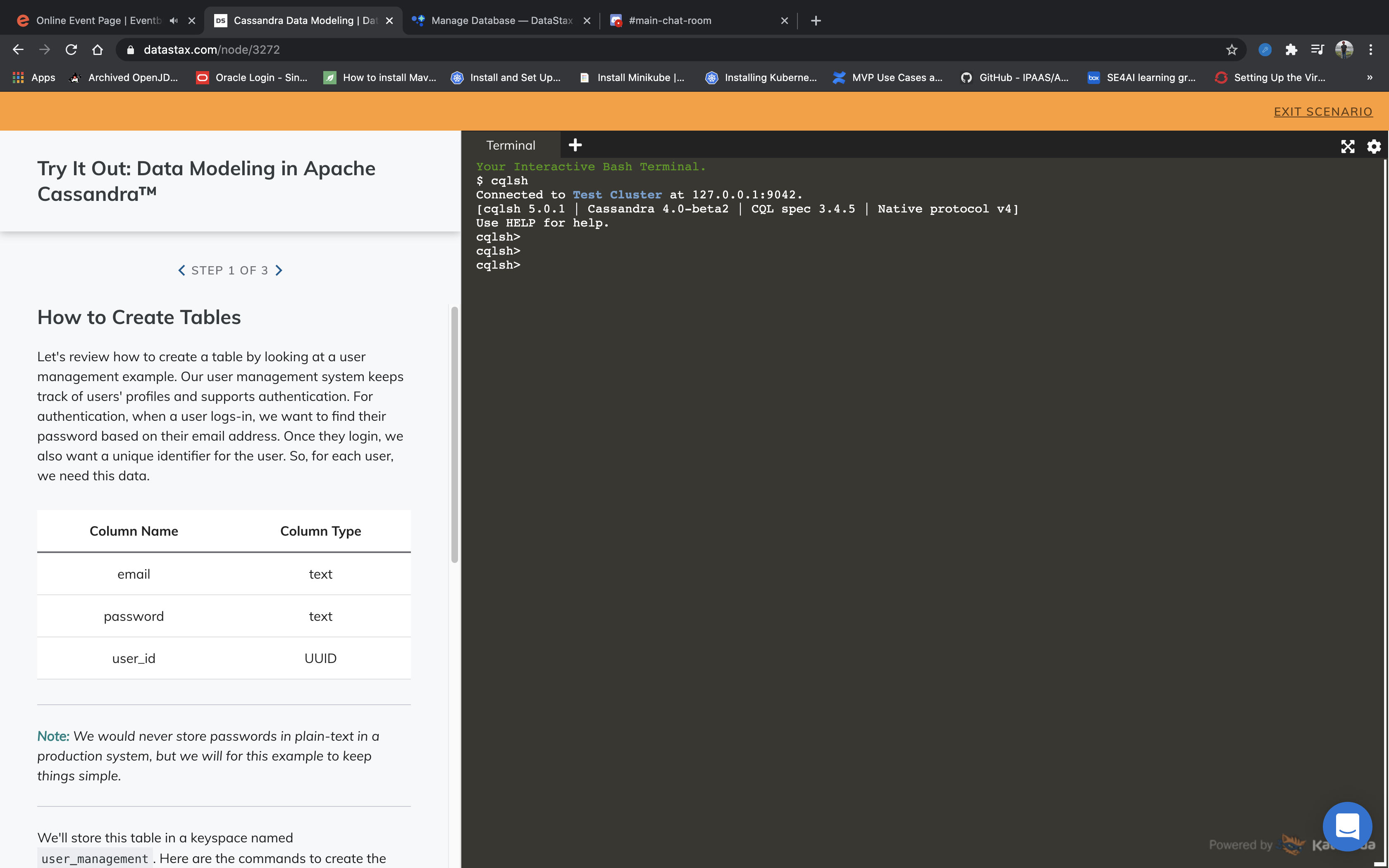 Hw Jasbir Singh · Issue 5 · Datastaxdevsworkshop Intro To Cassandra · Github 