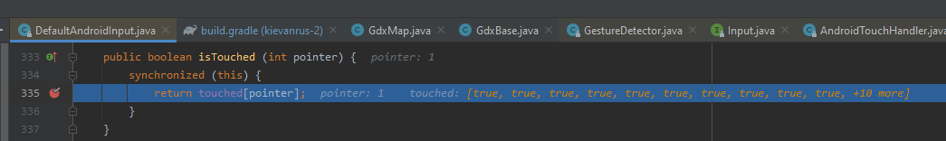 Triple clicks on the screen disrupt the very state of pressing the screen · Issue #7256 · libgdx ...