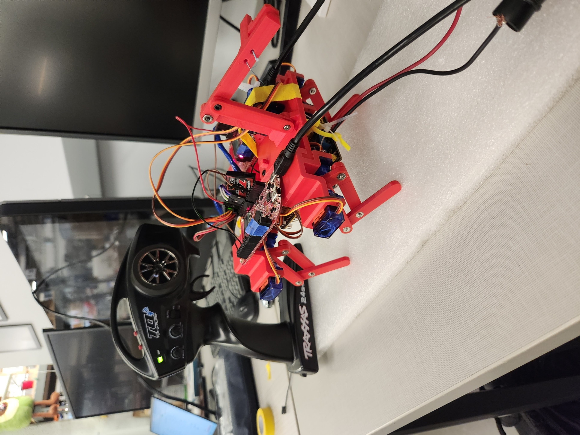 GitHub - jjm469/G.A.L.E.-Robot: G.A.L.E. (Ground-based Actuating Legged Explorer) is a 4-legged ...