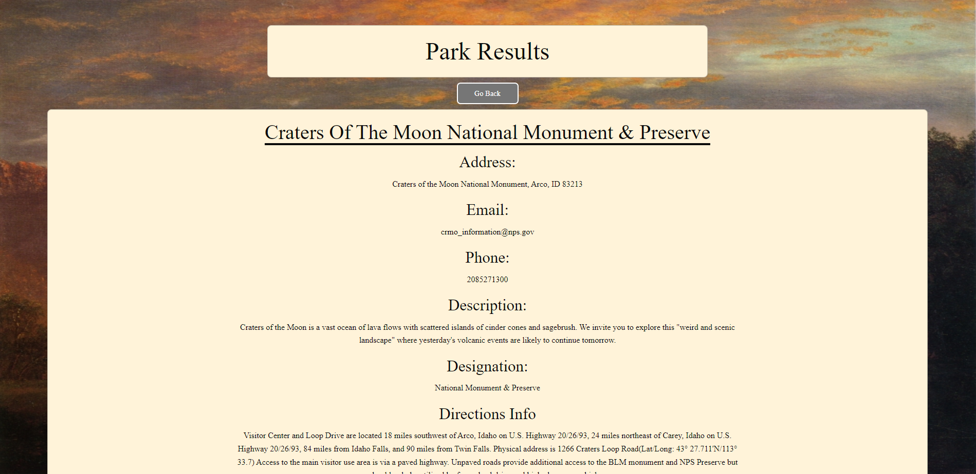 GitHub - PhilKubz/NationalPark-Resource
