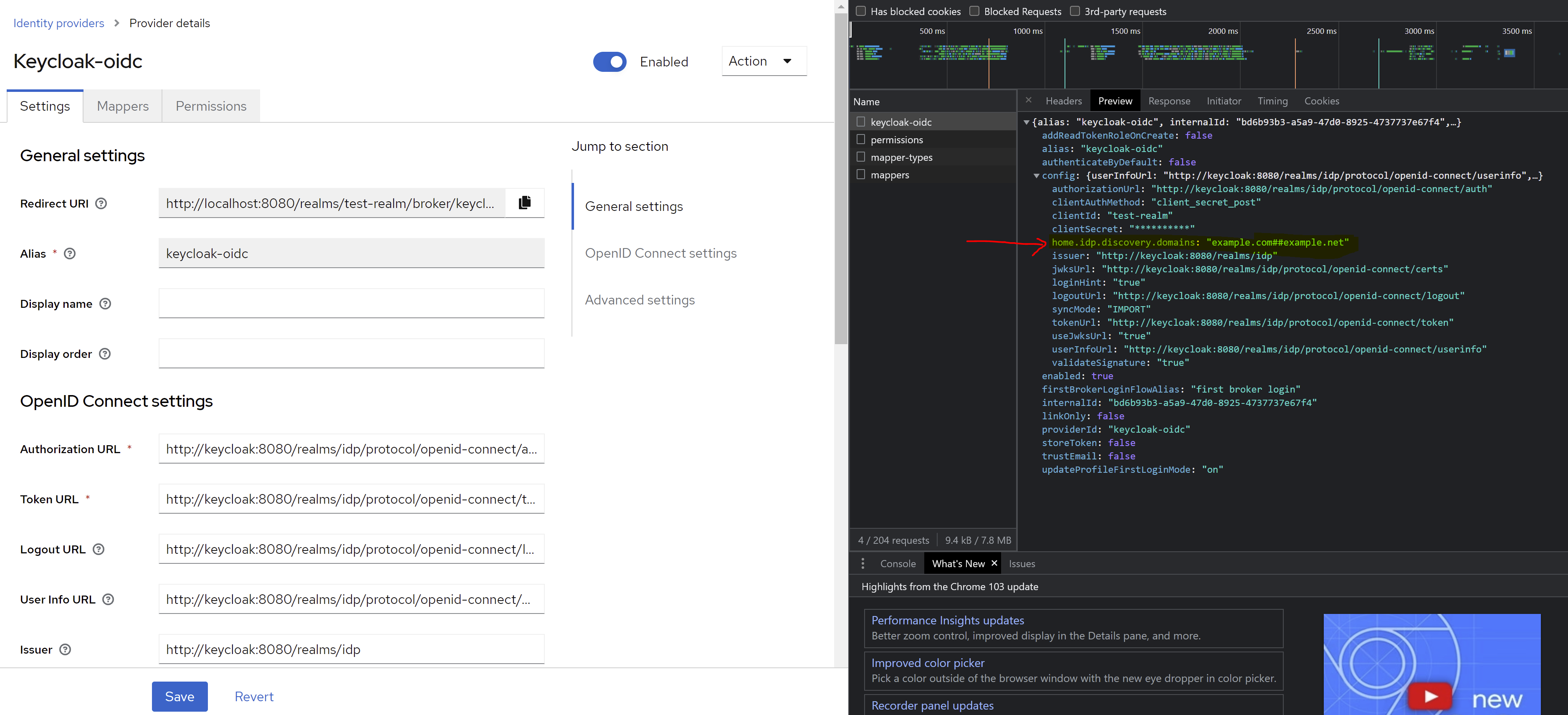 New Admin Console Looses Custom Config Data On Save Idp Config · Issue 18154 · Keycloak