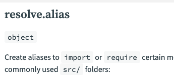 Missing documentation for webpack alias as array · Issue #15804 · webpack/webpack · GitHub