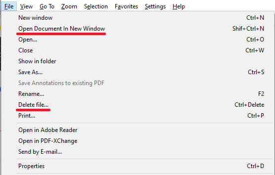 Some Features In Gui [delete File And Open Document In New Window] · Issue 2275