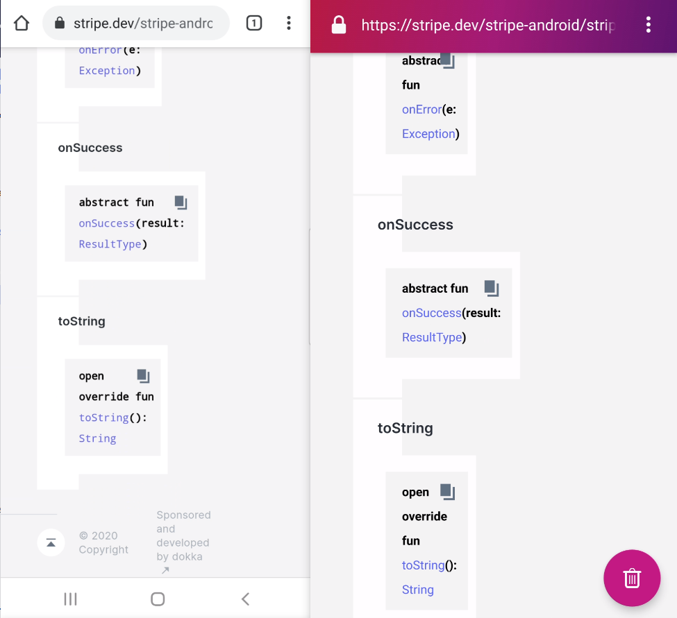 stripe.dev - design is broken · Issue #63104 · webcompat/web-bugs · GitHub