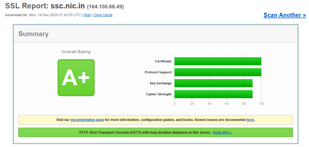 ssc.nic.in - "Secure connection failed" when accessing the site · Issue ...