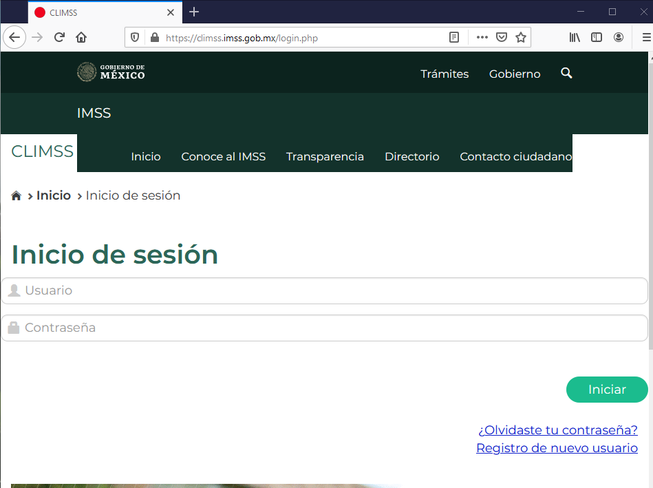 climss.imss.gob.mx - site is not usable · Issue #63862 · webcompat/web-bugs · GitHub