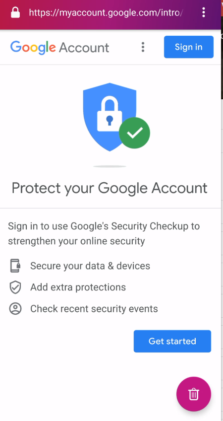myaccount.google.com - site is not usable · Issue #64425 · webcompat/web-bugs · GitHub