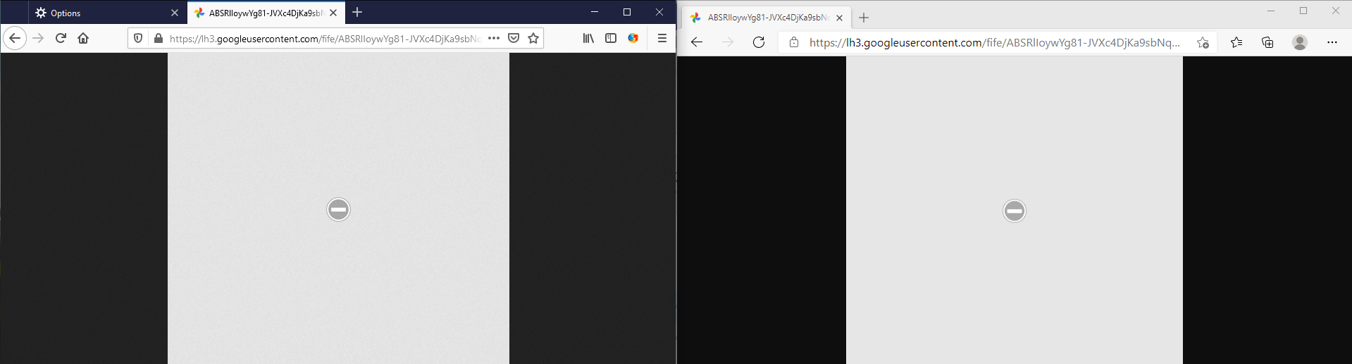 lh3.googleusercontent.com - video or audio doesn't play · Issue #66327 ...