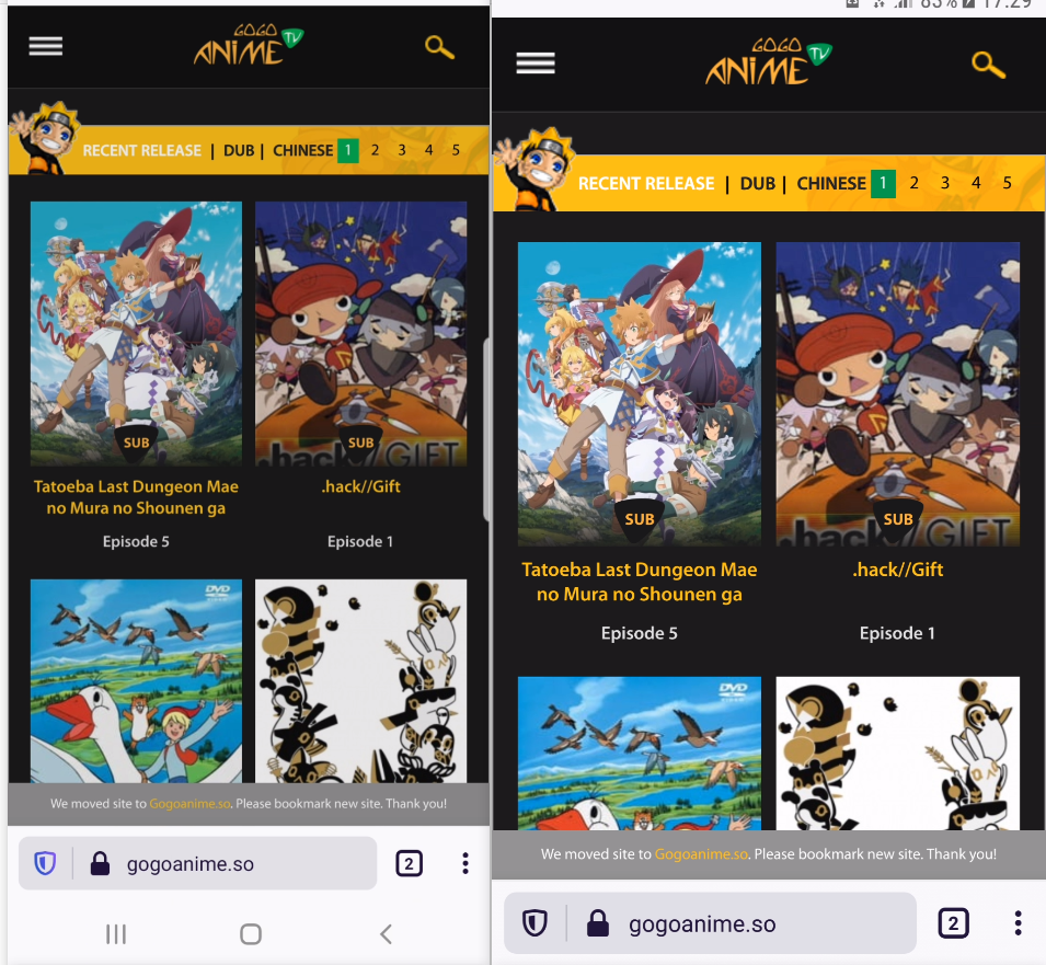 gogoanime.so - site is not usable · Issue #66548 · webcompat/web-bugs ...