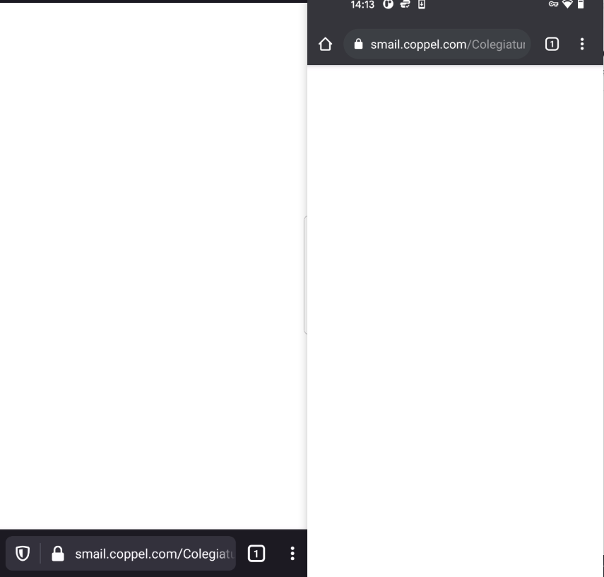 smail.coppel.com - desktop site instead of mobile site · Issue #68691 ...