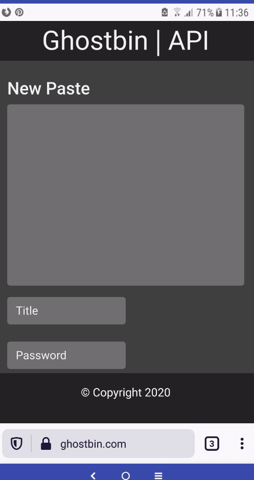 ghostbin.com - site is not usable · Issue #70415 · webcompat/web-bugs · GitHub
