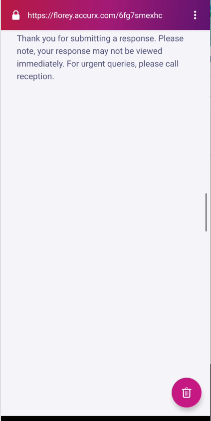 florey.accurx.com - see bug description · Issue #70617 · webcompat/web-bugs · GitHub