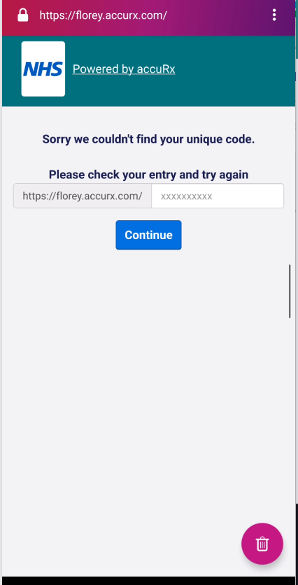 florey.accurx.com - see bug description · Issue #70617 · webcompat/web-bugs · GitHub