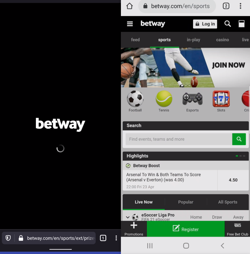 betway.com - Site doesn't load · Issue #71424 · webcompat/web-bugs · GitHub