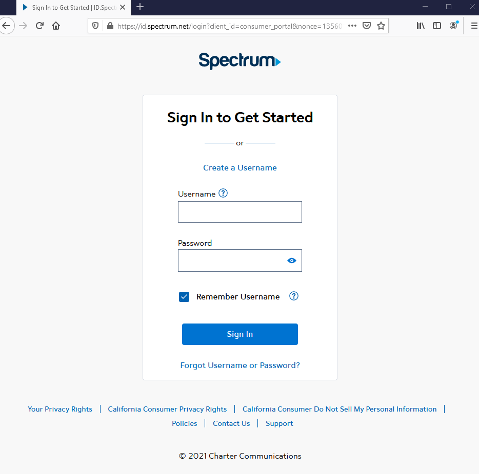 id.spectrum.net - site is not usable · Issue #71109 · webcompat/web-bugs · GitHub
