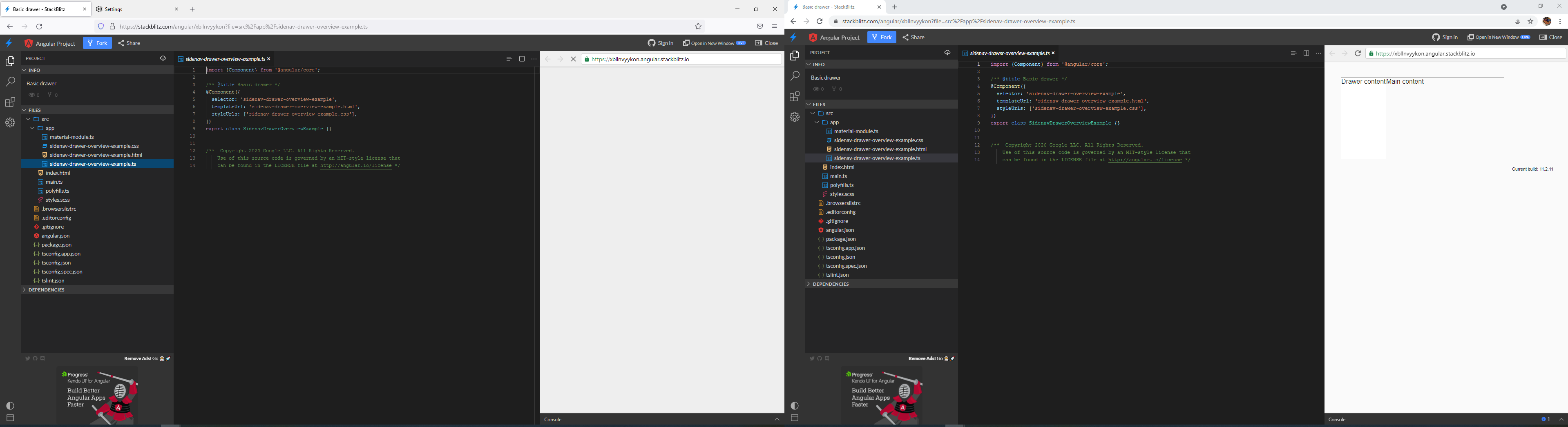 stackblitz.com - Console panel does not displayed the content · Issue #72513 · webcompat/web ...