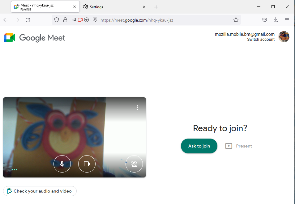 meet.google.com - video or audio doesn't play · Issue #73048 · webcompat/web-bugs · GitHub