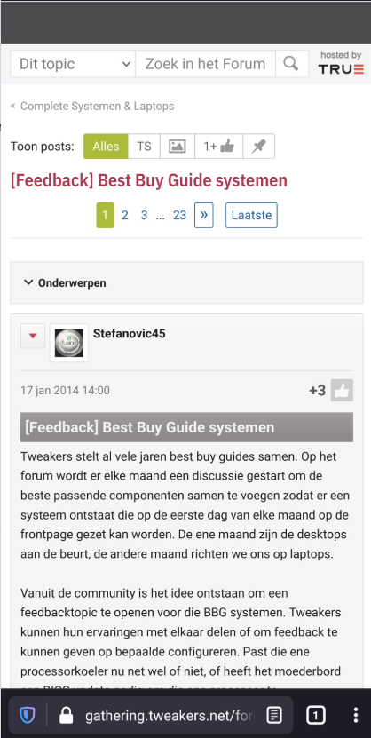 gathering.tweakers.net - design is broken · Issue #74442 · webcompat ...