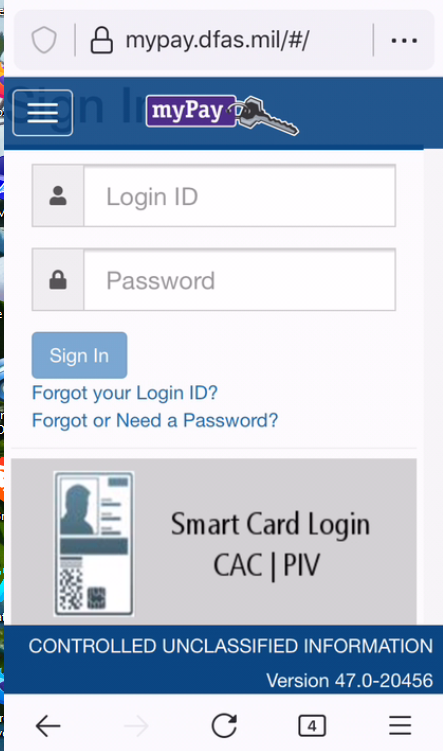 mypay.dfas.mil - site is not usable · Issue #78151 · webcompat/web-bugs · GitHub