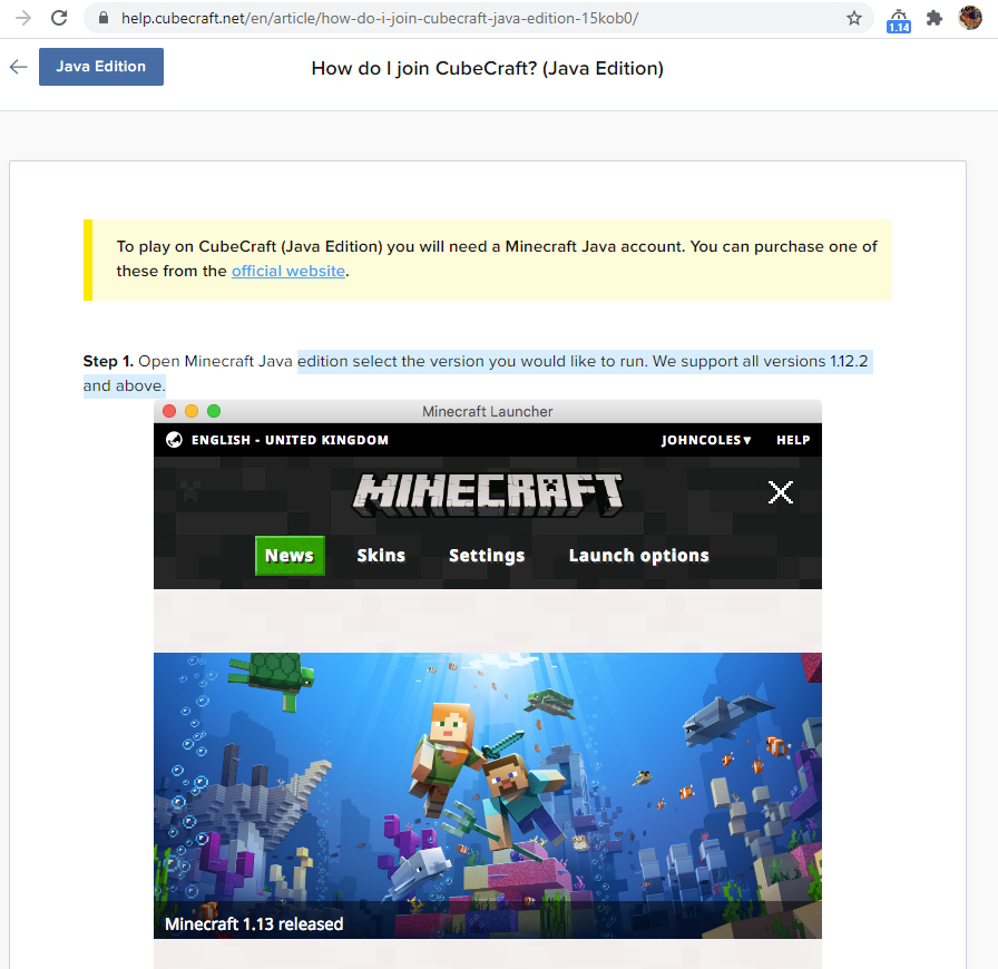 Cubecraft Egg Wars (Bedrock) · Issue #80632 · webcompat/web-bugs · GitHub