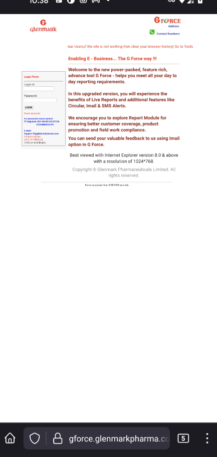gforce.glenmarkpharma.com - design is broken · Issue #81383 · webcompat/web-bugs · GitHub