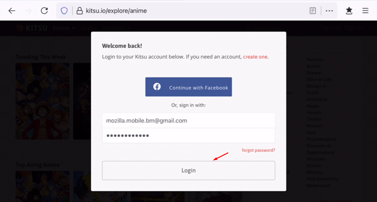 kitsu.io - Unable to login · Issue #75969 · webcompat/web-bugs · GitHub