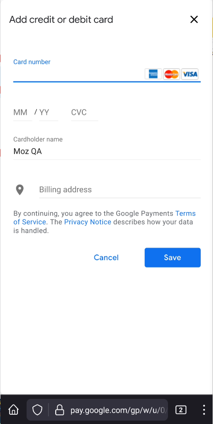 pay.google.com - desktop site instead of mobile site · Issue #82757 · webcompat/web-bugs · GitHub