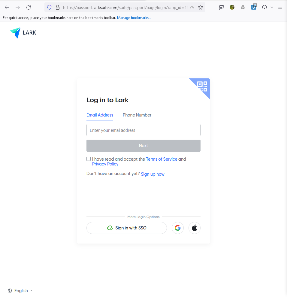 larksuite.com - Firefox not supported · Issue #66816 · webcompat/web-bugs · GitHub