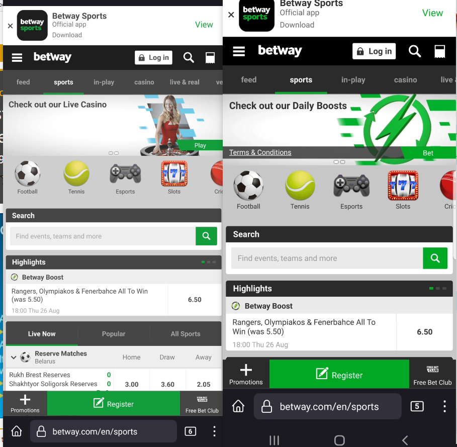 betway.com - Site doesn't load · Issue #71424 · webcompat/web-bugs · GitHub