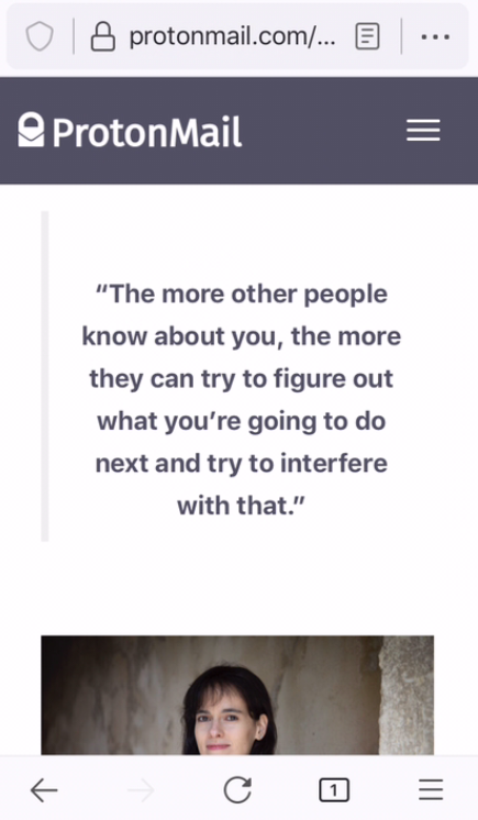 protonmail.com - design is broken · Issue #85836 · webcompat/web-bugs · GitHub