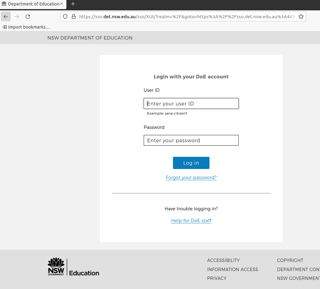 portal.education.nsw.gov.au - site is not usable · Issue #89675 ...