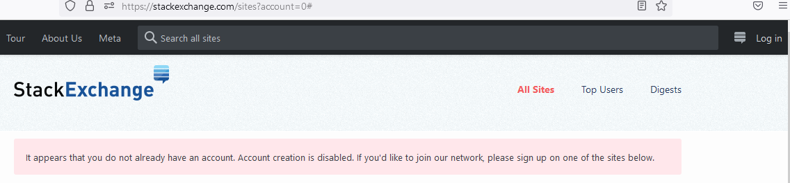 stackexchange.com - Unable to sign in with a new Facebook account · Issue #61515 · webcompat/web ...