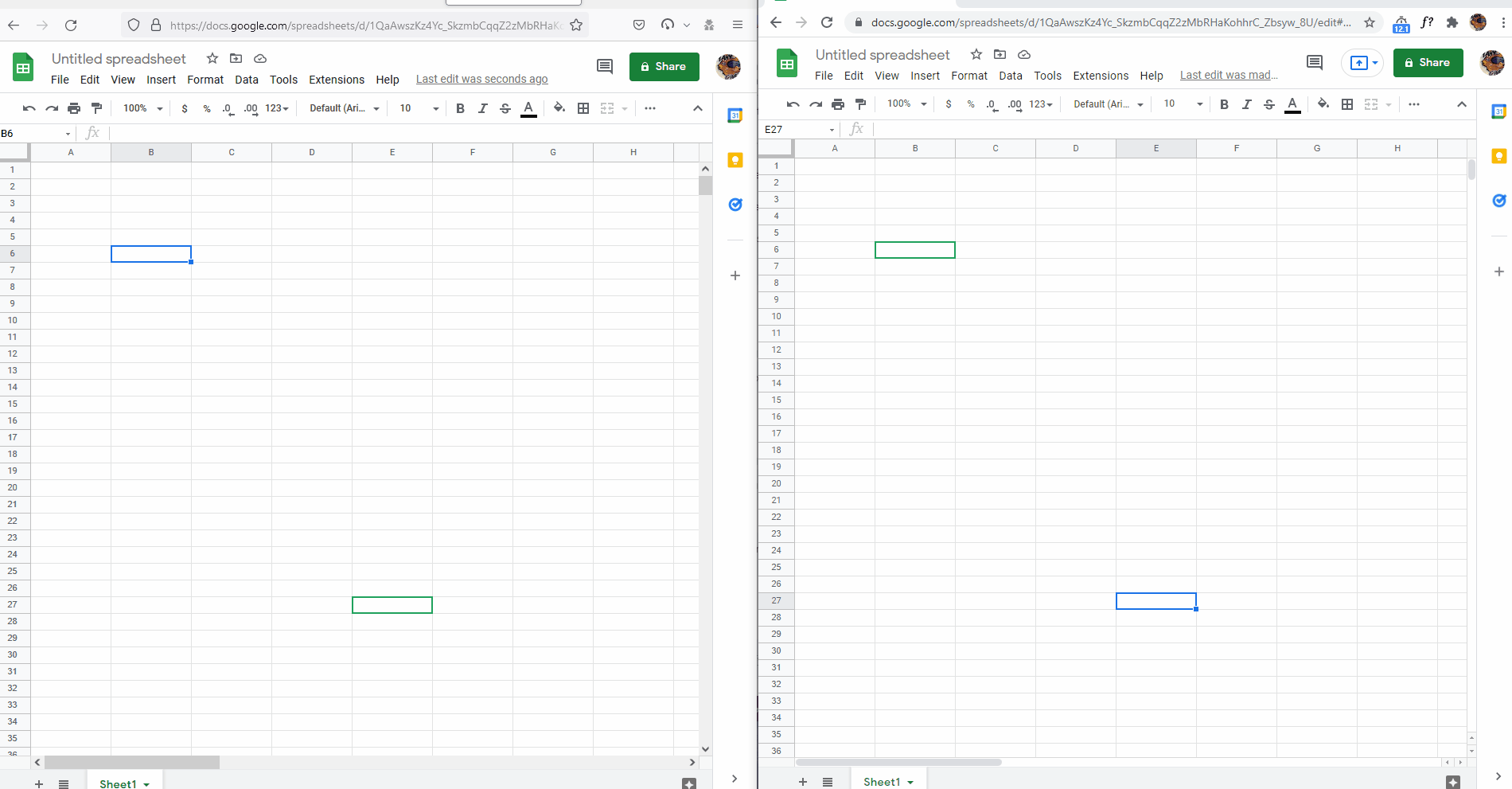 docs.google.com - Incorrect behavior when typing and using "Alt+Enter ...