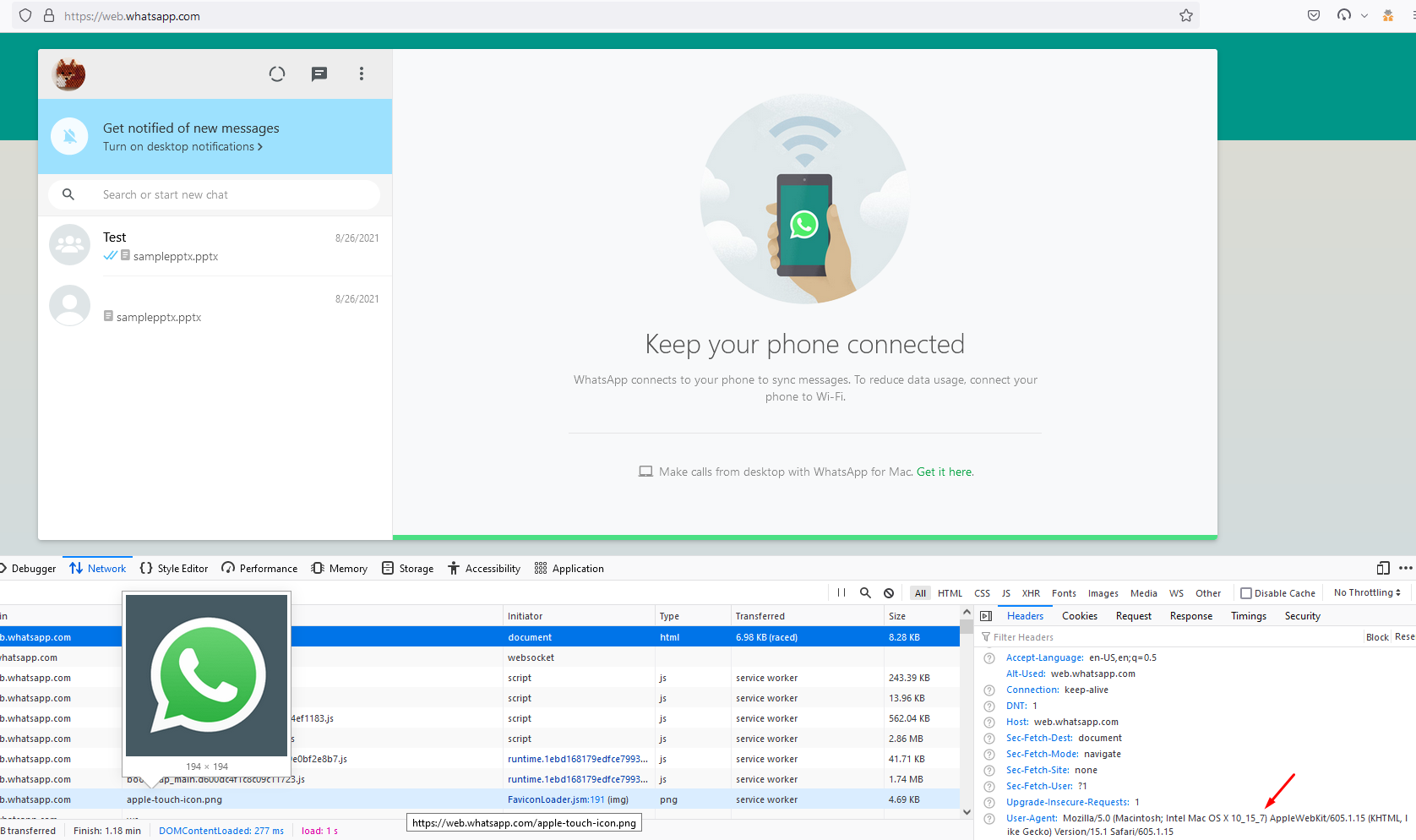 web.whatsapp.com - site is not usable · Issue #93681 · webcompat/web-bugs · GitHub