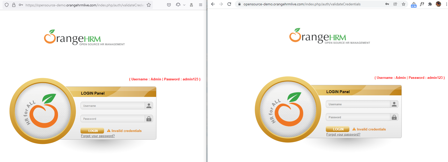opensource-demo.orangehrmlive.com - see bug description · Issue #94289 · webcompat/web-bugs · GitHub