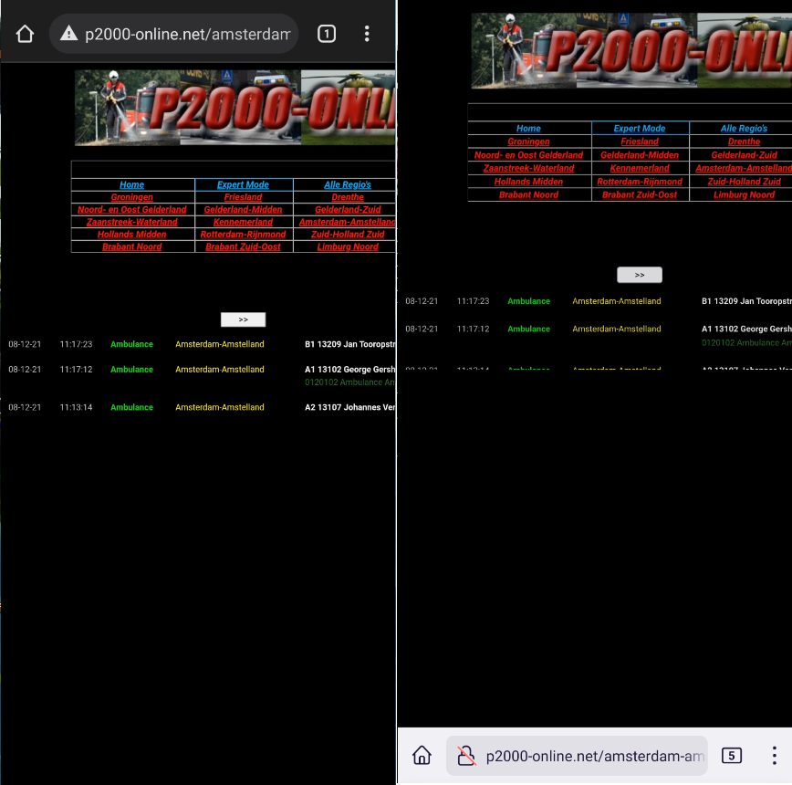 p2000-online.net - Bottom text area is displayed cropped · Issue #96004 ...