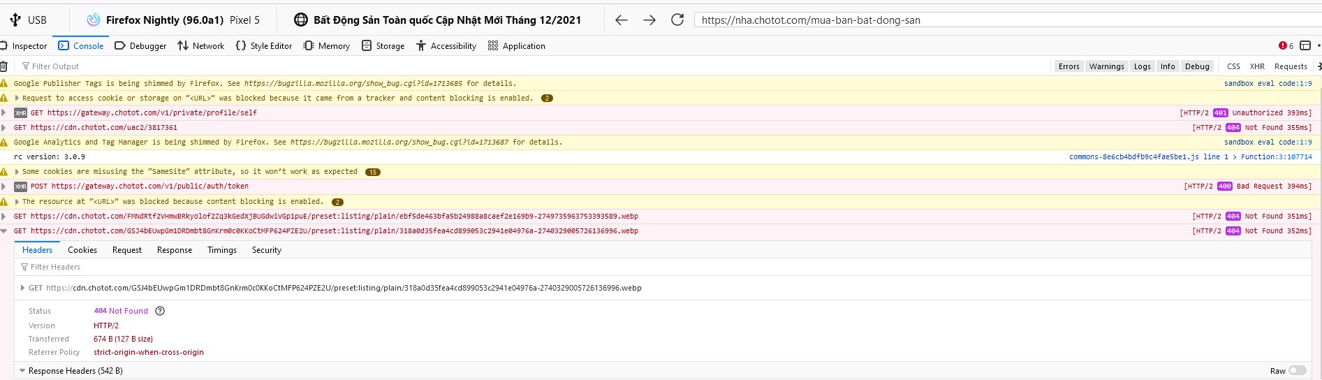 nha.chotot.com - Unable to scroll down to the bottom of the page · Issue #95663 · webcompat/web ...