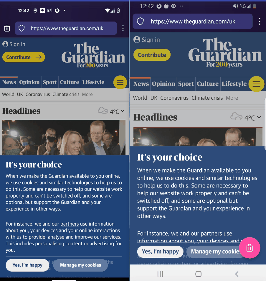 www.theguardian.com - site is not usable · Issue #96912 · webcompat/web-bugs · GitHub