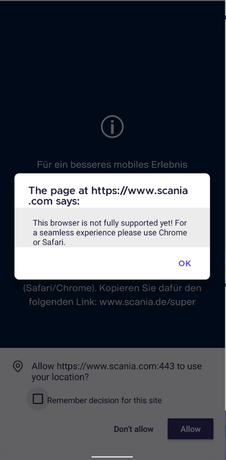 Firefox Is Unsupported Browser · Issue 98668 · Webcompatweb Bugs · Github 