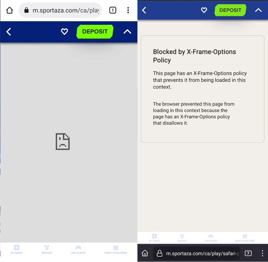 m.sportaza.com - see bug description · Issue #99223 · webcompat/web ...