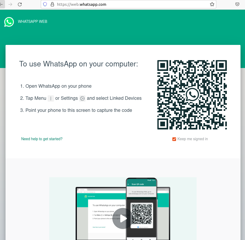 web.whatsapp.com - site is not usable · Issue #99184 · webcompat/web-bugs · GitHub