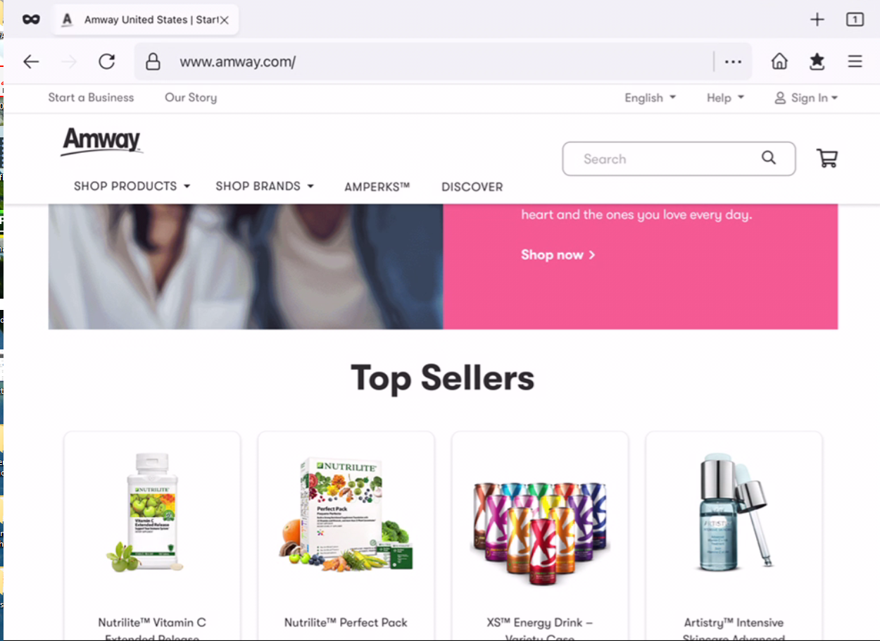 www.amway.com - site is not usable · Issue #99328 · webcompat/web-bugs · GitHub