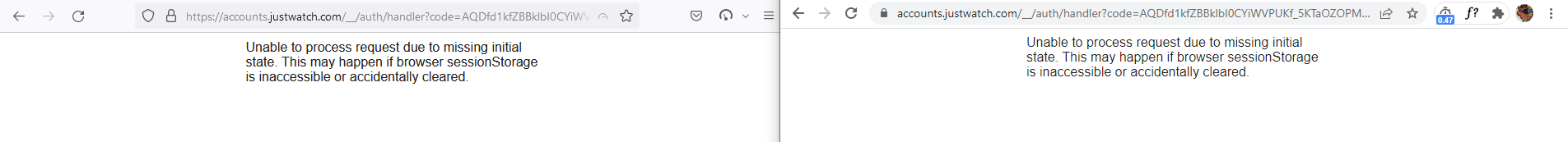accounts.justwatch.com - site is not usable · Issue #99407 · webcompat/web-bugs · GitHub