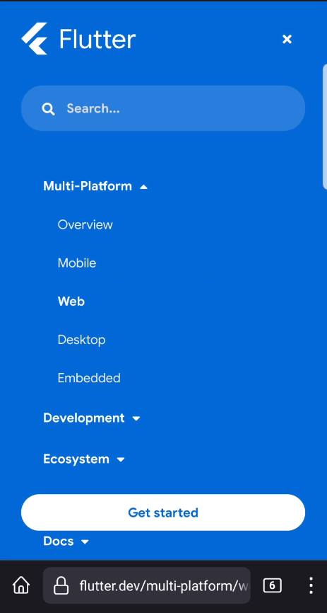 flutter.dev - design is broken · Issue #99710 · webcompat/web-bugs · GitHub