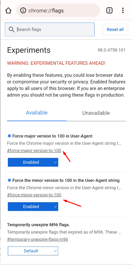 is-chrome-100-yet.glitch.me - see bug description · Issue #99787 ...