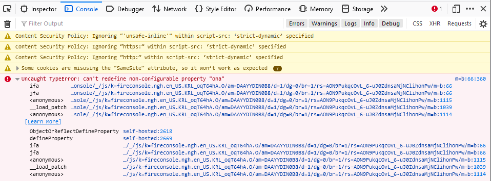 console.firebase.google.com - The page does not load · Issue #100677 · webcompat/web-bugs · GitHub